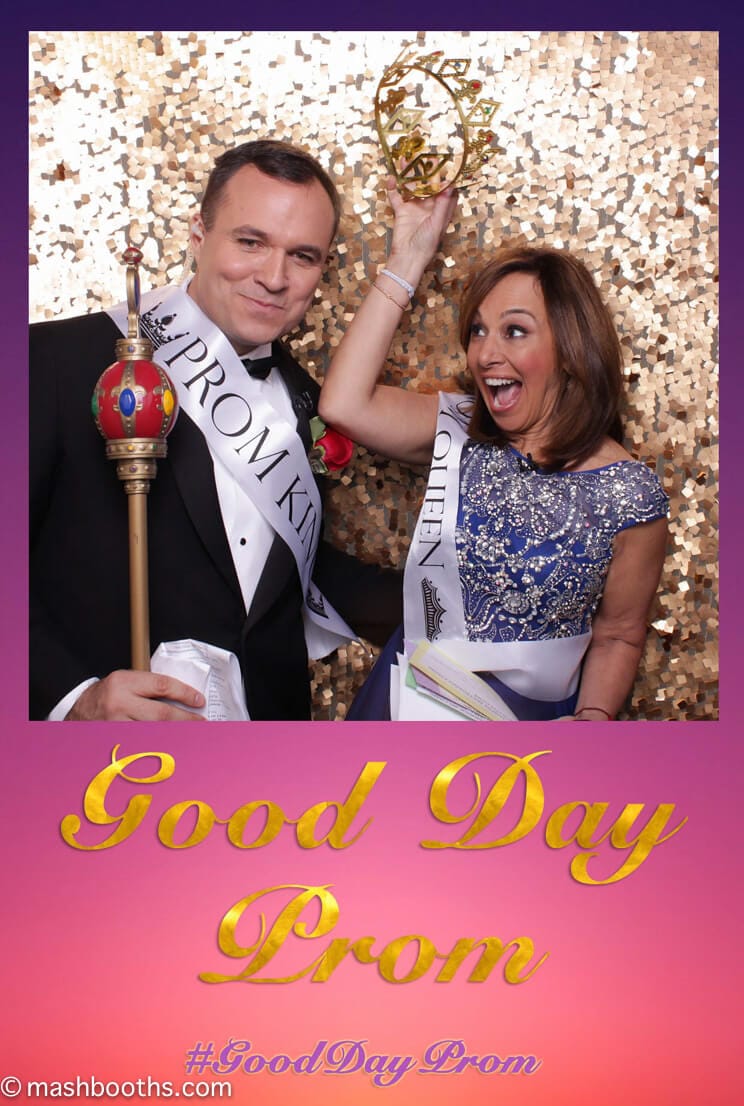 Good Day New York Live Broadcast | Mashbooths Modern Photo Booth Rentals